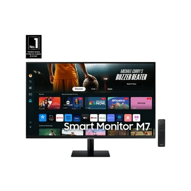 SAMSUNG 32" Smart Monitor M7 (M70D) 4K UHD with Streaming TV, Speakers ...