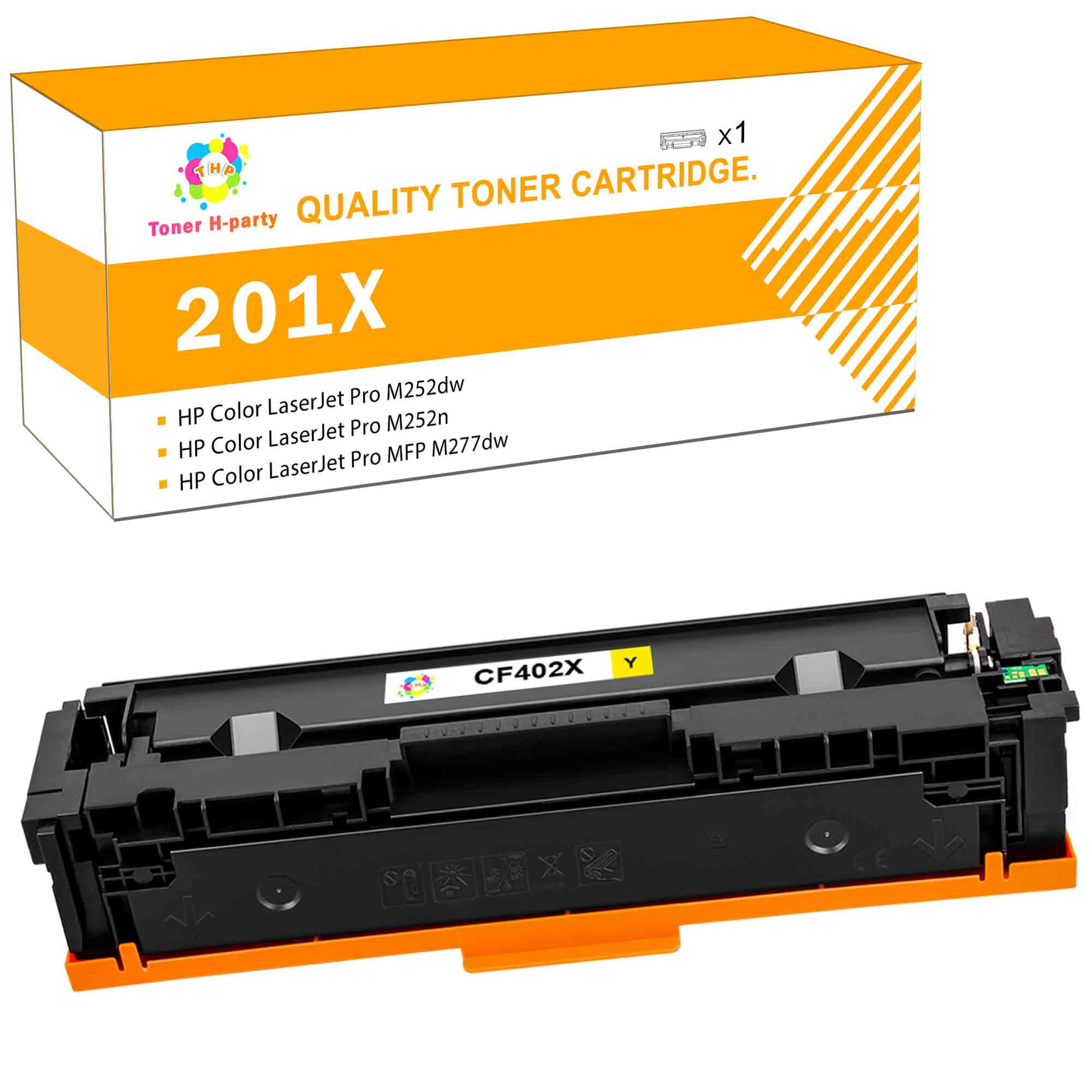 Toner H-Party Compatible Toner Cartridge for HP 201X CF400X Color ...