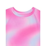 Athletic Works Girls Active Tee with Short Sleeves Sizes 4-18 Plus ...