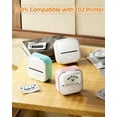 Phomemo T02 Transparent Adhesive Thermal Paper, Sticker Paper Printer ...