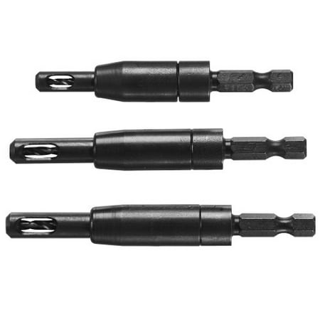 Bosch Clic-Change 3-Piece Self-Centering Drill Bit Assortment CC2430 ...