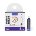 shyuyusa 10 Refillable Ink Cartridges 10ml For Fountain Pen 0.38mm Blue ...