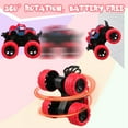 Armscye 4 Pack Pull Back Monster Truck Toys, Durable Stunt Cars ...