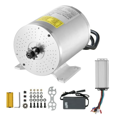 48-72V 3000W Electric Brushless Motor Kit, 4900RPM High Speed Motor Go Karts E Bike Motor ...
