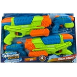 Adventure Force Water Strike Aqua Squad Water Blaster Set with 4 Water ...