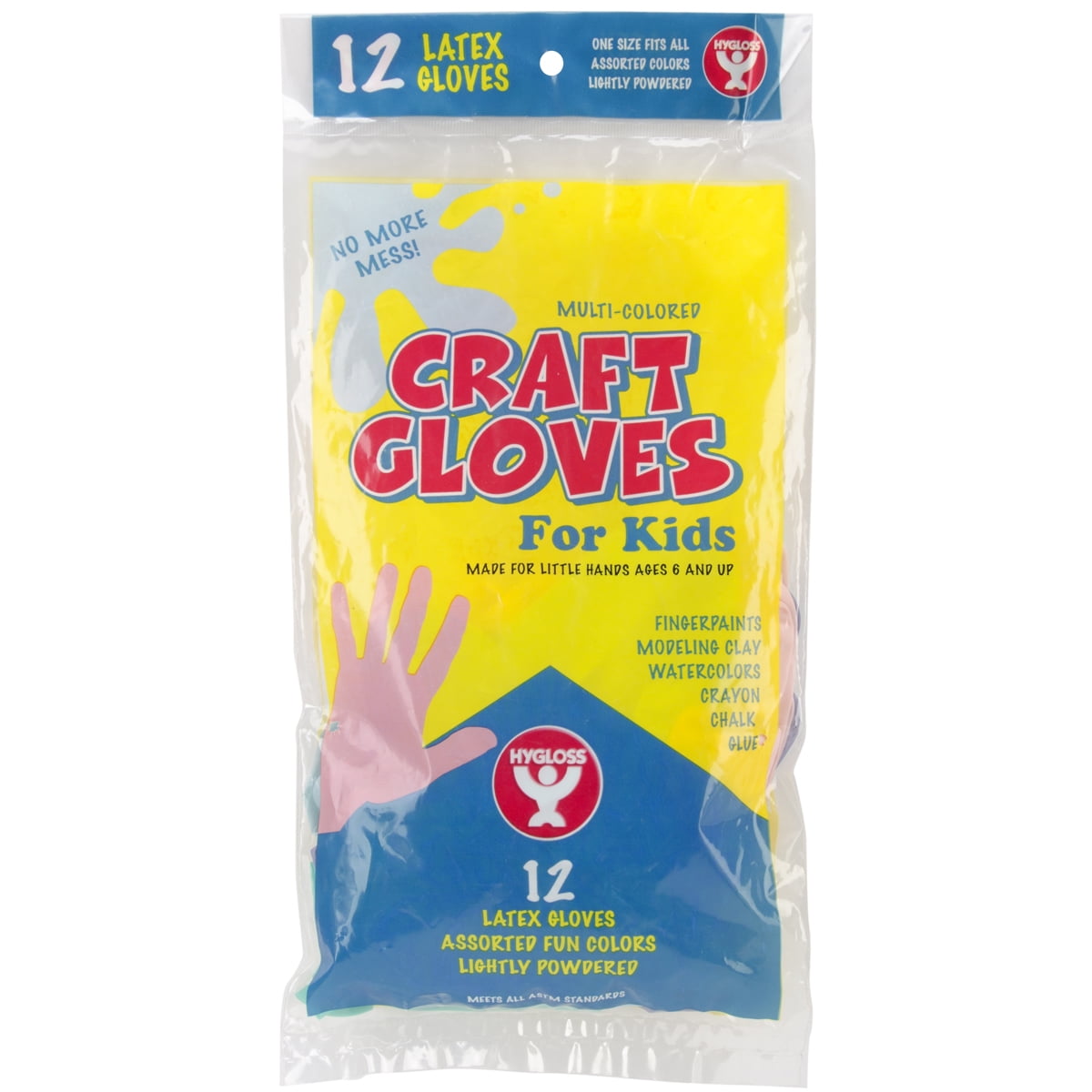 Kids Craft Gloves 12/Pkg-Assorted Colors | Walmart Canada