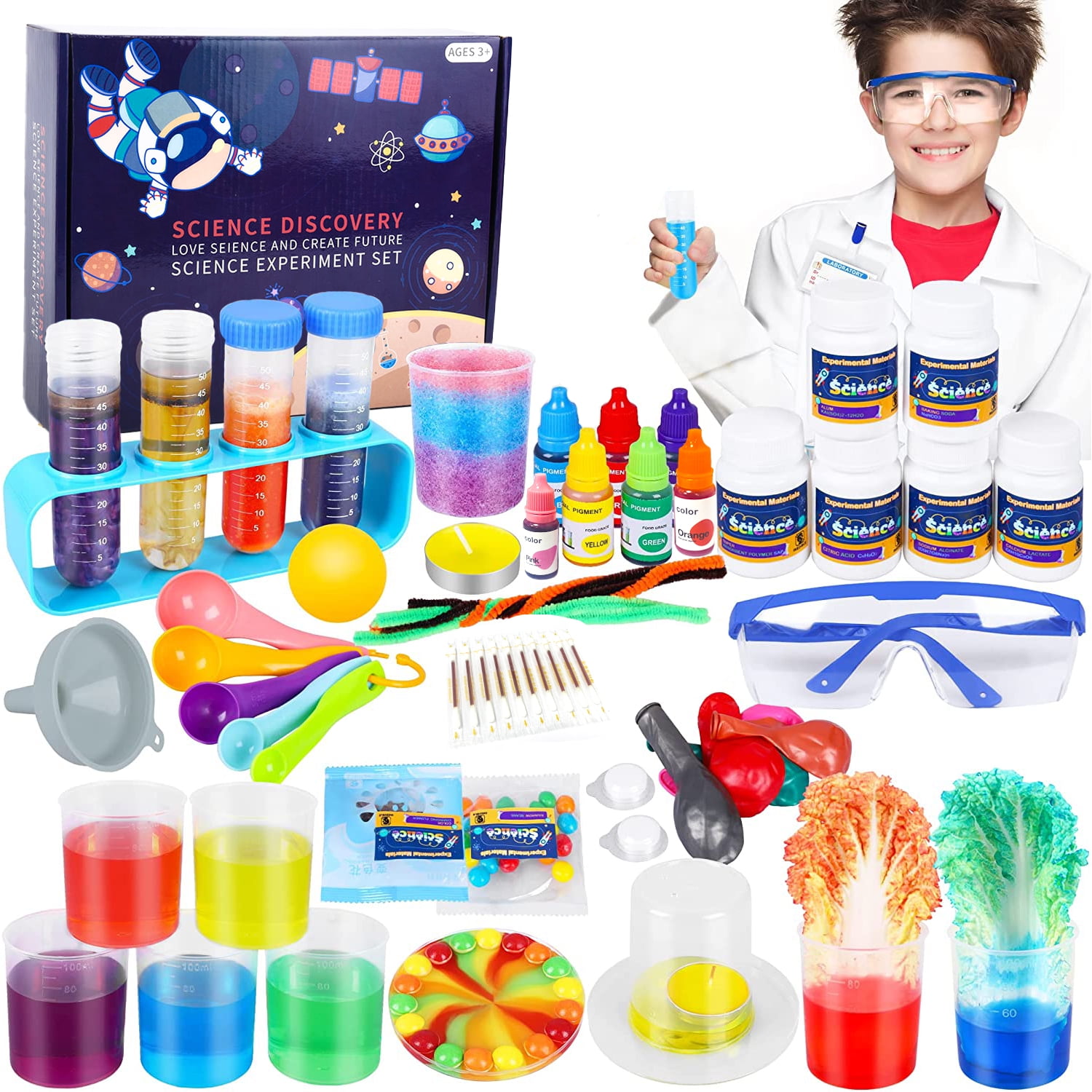 Science Kits for Kids, 150 Lab Experiments, Birthday Gifts and Toys for ...