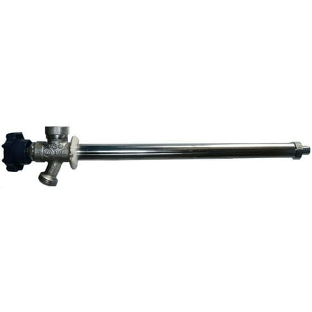 12" Frost Proof Wall Hydrant - with PEX Fitting, Chrome | Walmart Canada