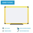 MasterVision Industrial Gold Ultra Magnetic Lacquered Steel Board ...