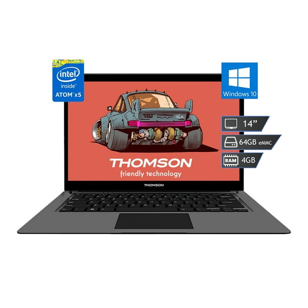 Laptop Thomson NEO 14A Atom X5-Z8350 64GB 4GB - Negro | Walmart en línea