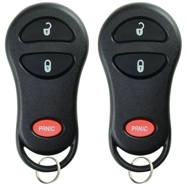 2 PACK KeylessOption Keyless Entry Remote Control Car Key Fob ...