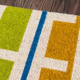 Novogratz Hello Mat, WHITE - Walmart.com