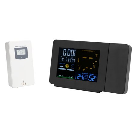Weather Monitoring Clock, Clock, Professional-Grade For Livingroom For ...
