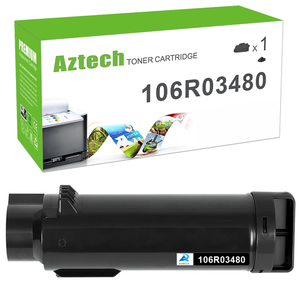 AAZTECH 1-Pack Compatible Toner Cartridge for Xerox 106R03480 Phaser ...