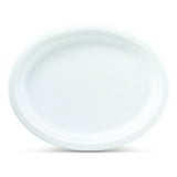 Chinet Classic White Heavy Duty Disposable Compostable Paper Large ...