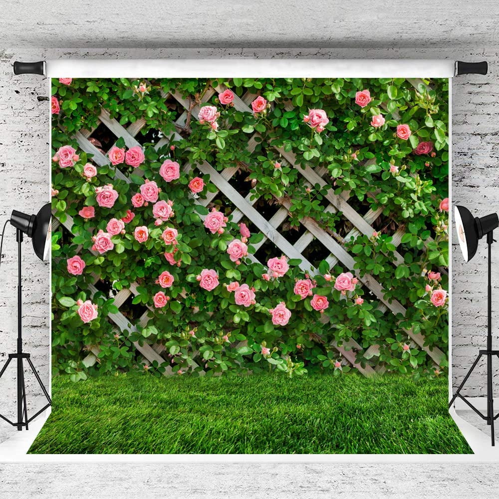 Fupoqi 7x5FT Flowers Backdrop for Photography Spring Floral Photo ...