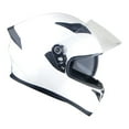 1Storm Motorcycle Street Bike Dual Visor/Sun Visor Full Face Helmet ...