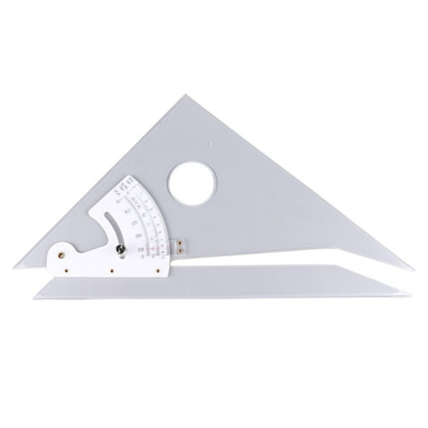Drafting Triangle Ruler,Adjustable Triangle Ruler Plain Edge for ...