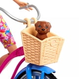 Barbie Doll Set with Outdoor Bicycle and Skateboard Toys Playset Bundle ...