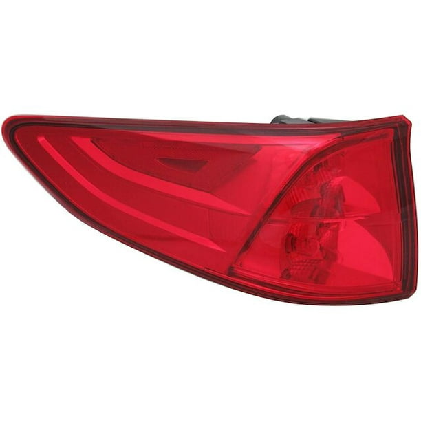 Left Outer Tail Light Assembly - Compatible with 2018 - 2023 Honda ...