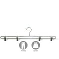 INTERNATIONAL HANGER Extra Long 22 inch Metal Bottom Hanger, 50 Pack ...