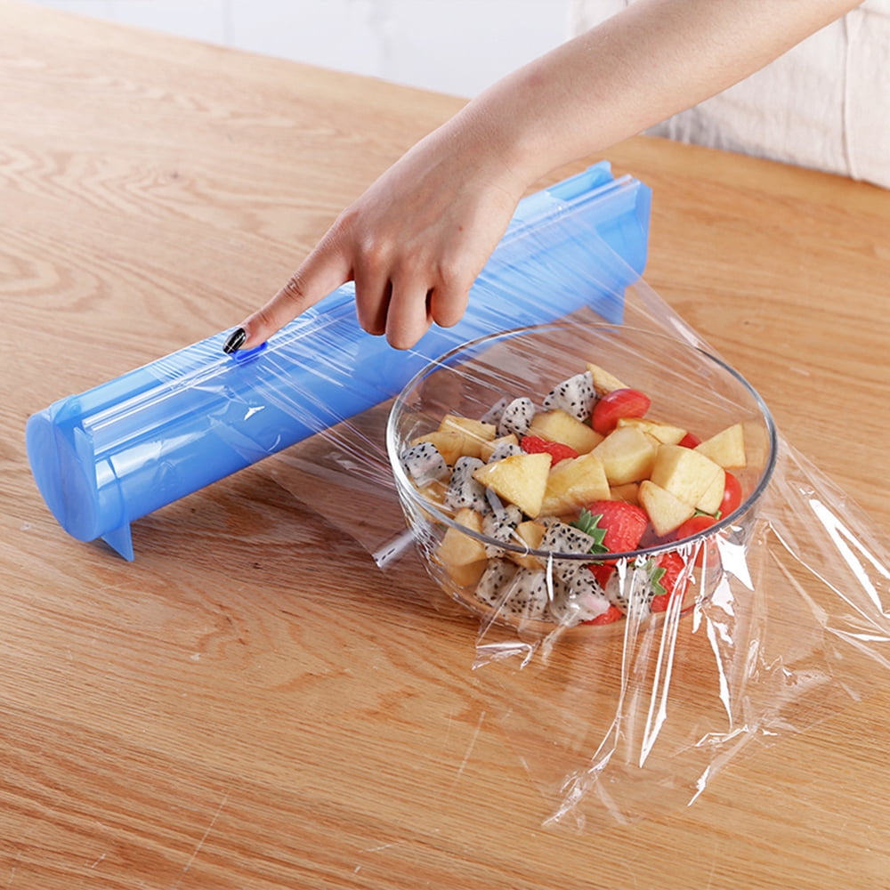 Jeobest 1PC Cling Film Cutting Box Plastic Wrap Cutter Food Wrap Jeobest 1PC Cling Film Cutting Box Plastic Wrap Cutter Food Wrap