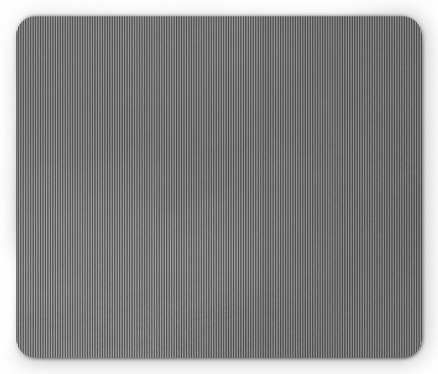 Pinstripe Mouse Pad, Classic Vintage Style Black and White Geometric ...