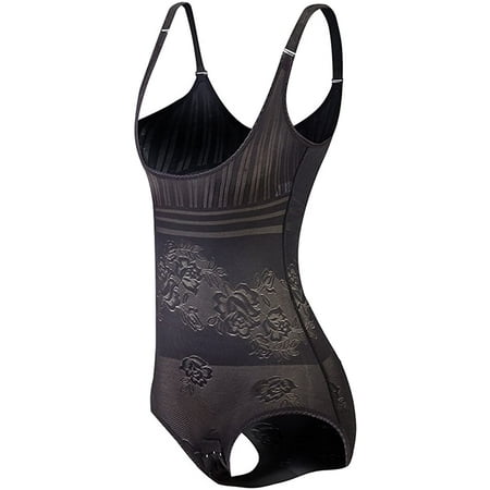 Seamless Body Shaper Open Bust Shapewear Firm Control Bodysuit for ...