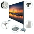 120" 16:9 projector screen with stand - Walmart.com