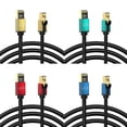 CAT8 Ethernet Cable Fast Speed CAT8 10Gigabit Networking Cable for Home ...