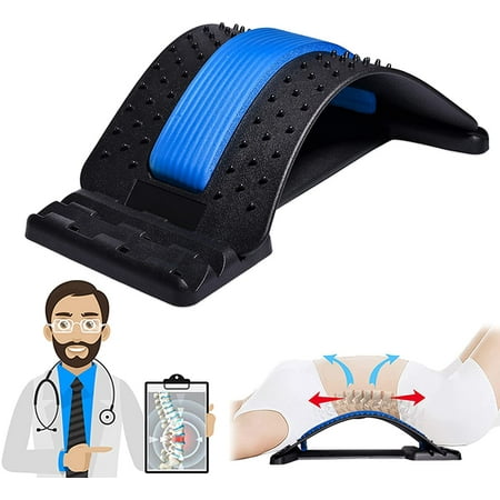 Back Stretcher, Lumbar Back Pain Relief Device, Multi-Level Back ...