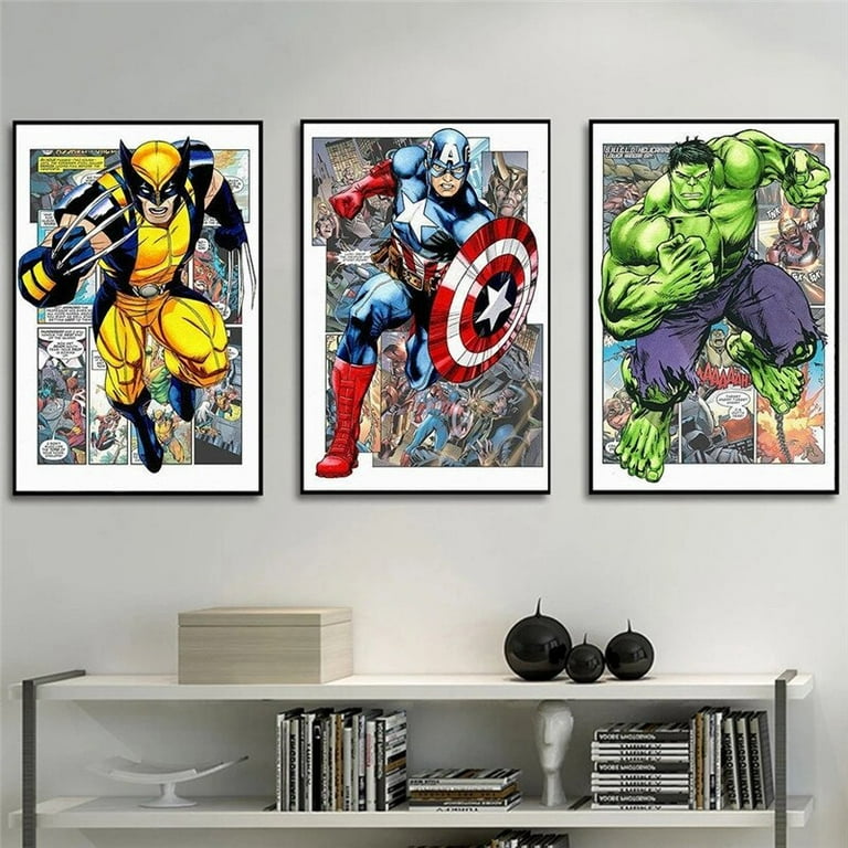 50+ marvel decoration room ideas for superhero fans