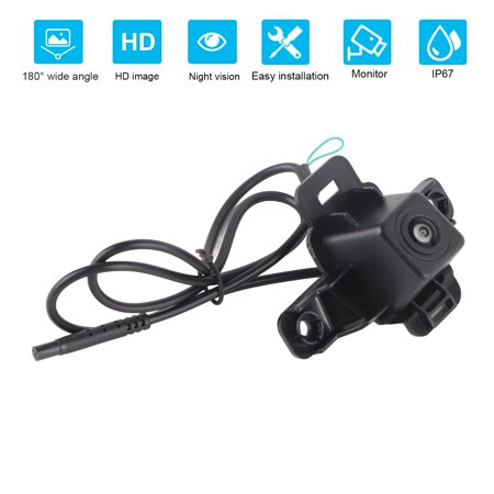 Front Grill Camera, CCD Front Grill Camera 180 Wide Angle Waterproof ...