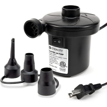 Air Pump for Inflatables, Portable Electric Air Mattress Pump, Quick ...