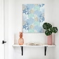 Blue Green Sea Canvas Wall Art for Living Room, Nautical Coastal Ocean ...