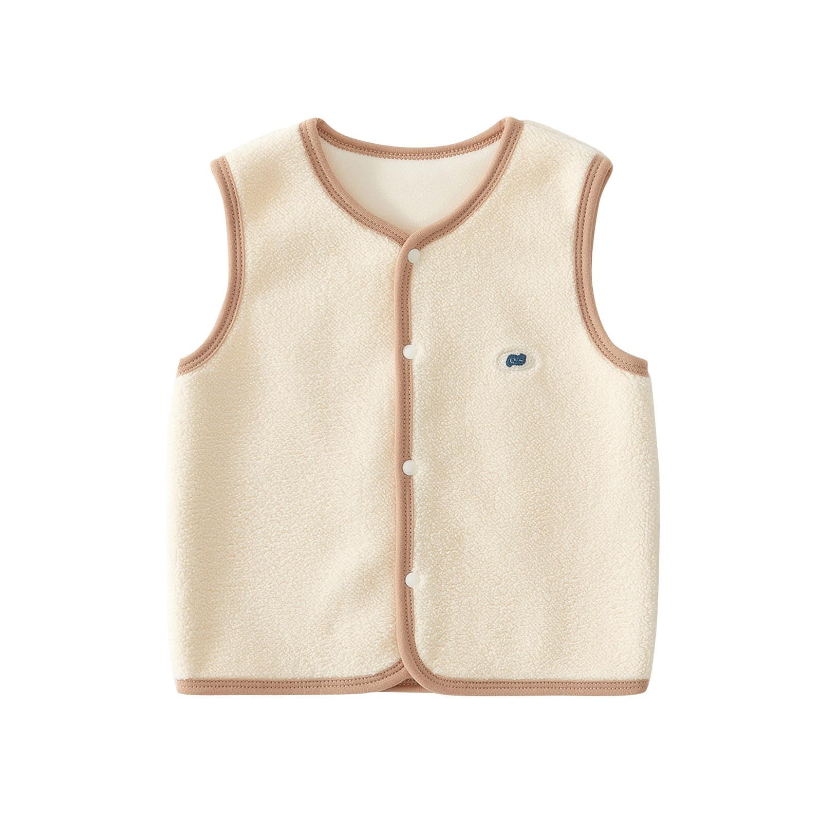 Click here for Posijego Newborn Baby Fleece Vest Kids Button Slee... prices