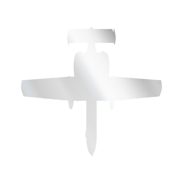 Top View A-10 Thunderbolt II Sticker Decal Die Cut - Self Adhesive ...
