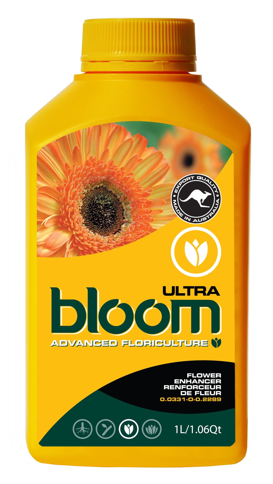 Bloom Yellow Bottle Ultra 1L - Walmart.com