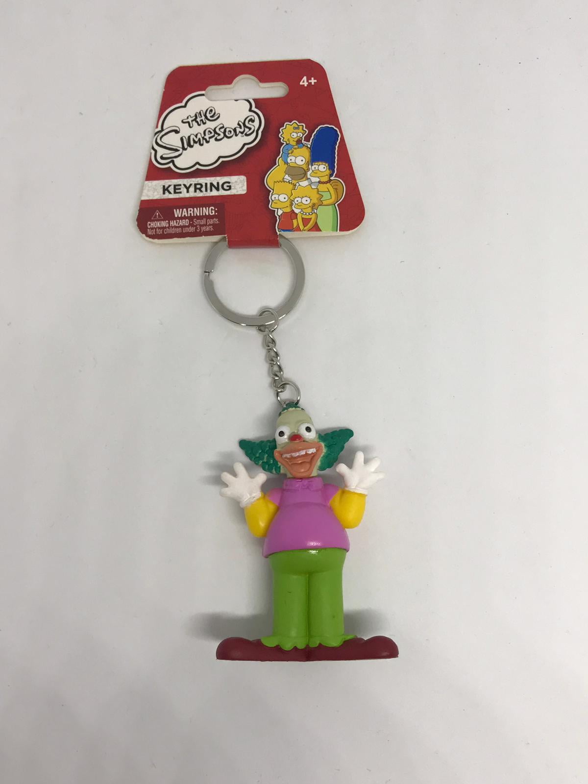 Universal Studios The Simpsons Krusty the Clown Figural Keychain New ...