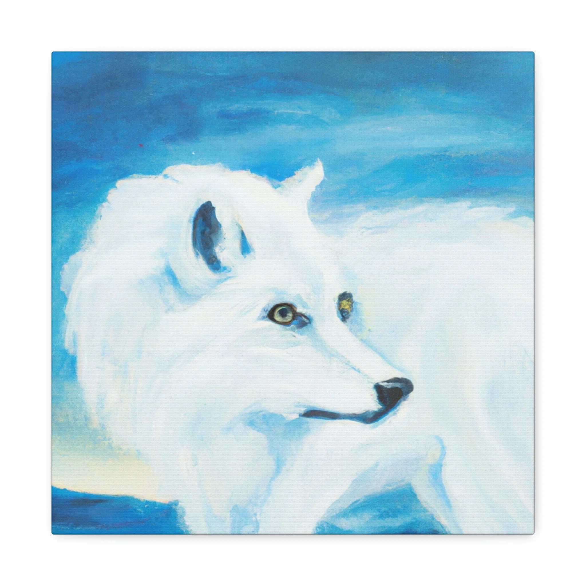 Arctic Wolf Creation - Canvas - Walmart.com
