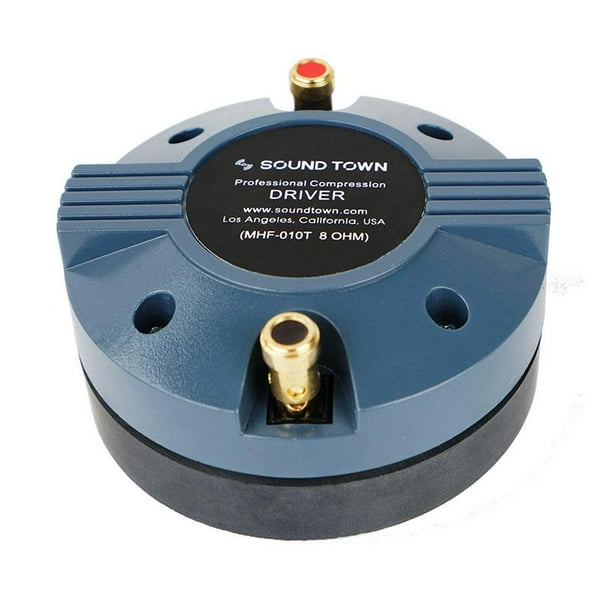Sound Town 1.4" 100W 8 Ohm Titanium Compression Driver (MHF-010T ...