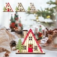 1 Pack, Wooden Holiday Light Ornament, Spooky Home Decor Accessory, LED ...