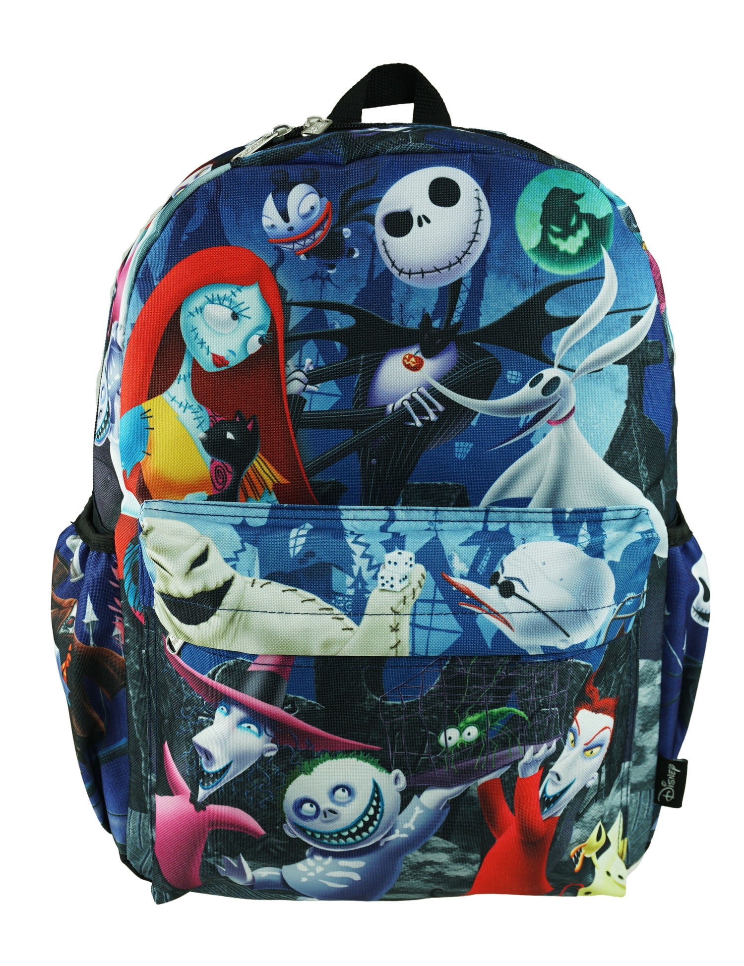Nightmare Before Christmas Deluxe Oversize Print Large 16" Backpack ...