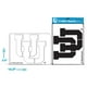 NCAA Utah Utes Collegiate 'UU' Mini Stencil Kit - Walmart.com