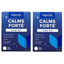 Hyland's Naturals Calms Forte Sleep Tablets, Natural Stress Relief, 100 ...