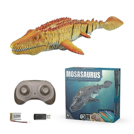 Remote Control Mosasaurus Water Pool Toys For Kids Rc Boat Dinosaur 1: ...