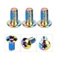 Colorful PRO Oil Slick Stainless Disc Brake Rotor Bolts (12 Pack) M5 X ...