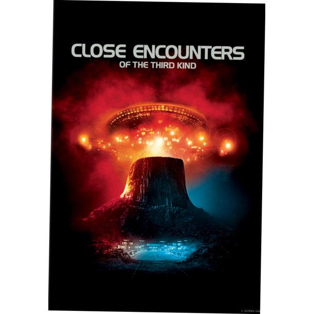 Close Encounters Movie Poster 12x16 Print on Metal Sign 12in x 16in ...