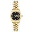 Jessica Simpson Ladies 34mm Gold Tone Crystal Accent Mother Of Pearl ...