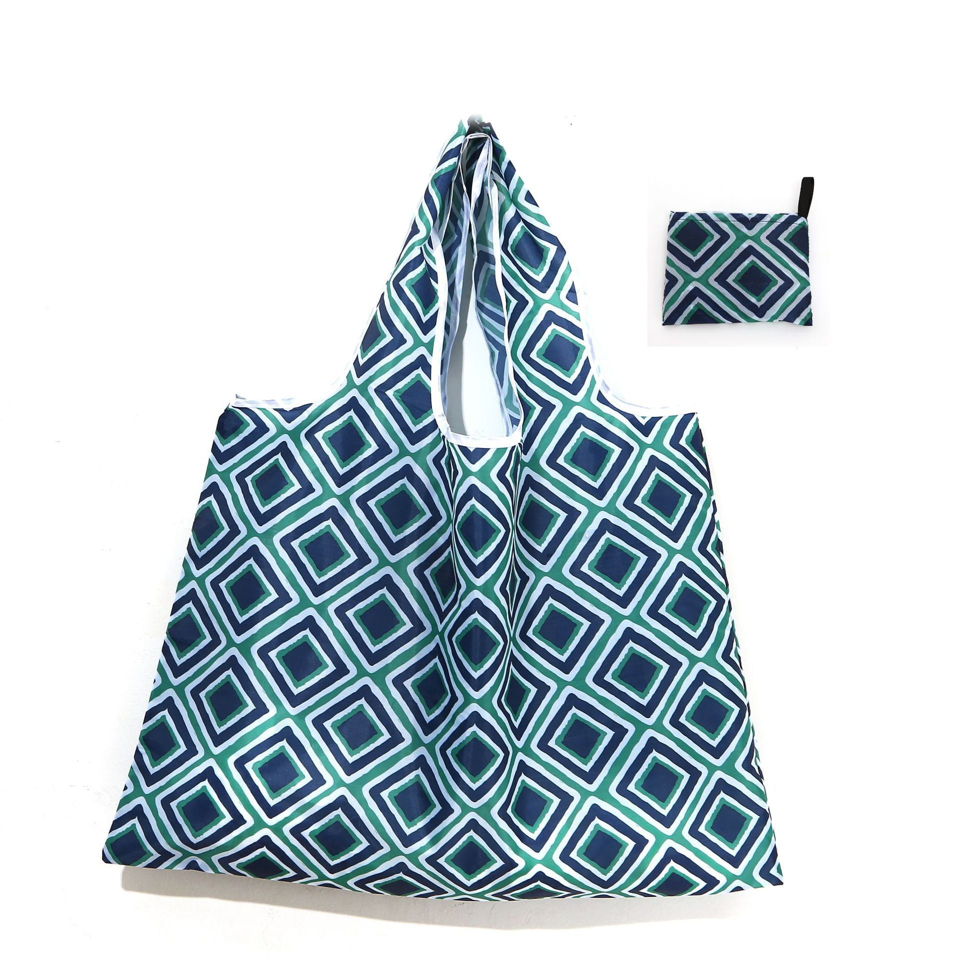1 Pack Oxford Cloth Folding Shopping Bag Thickened 210D Large Portable ...